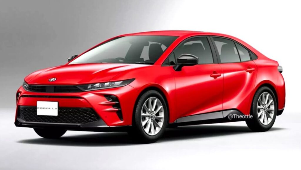 Así se vería el Toyota Corolla 13a generación (2026) | Automotiva